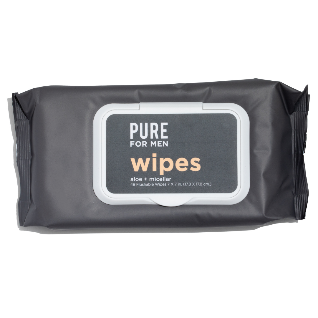 Stay Ready Wipes | Biodegradable Wet Wipes | Pure for Men